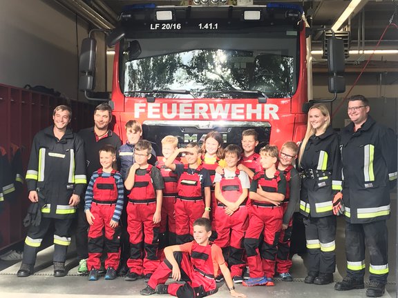 Kinderfeuerwehr - FF Lauben-Heising